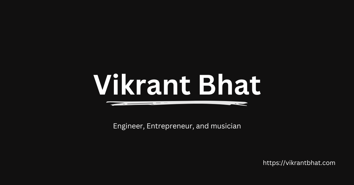 Vikrant Bhat